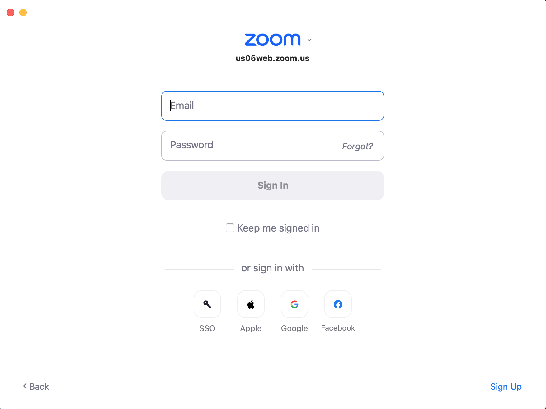 How to prevent Zoom sign-in screen from popping up... - Zoom Community