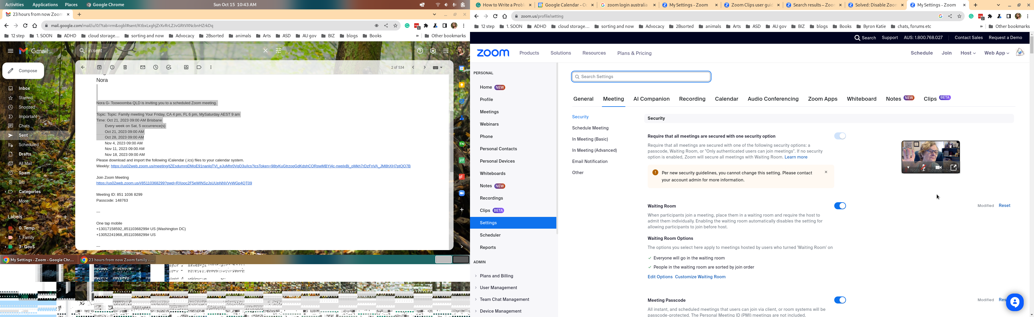 Solved: Disable Zoom Meetings Mini Window - Zoom Community