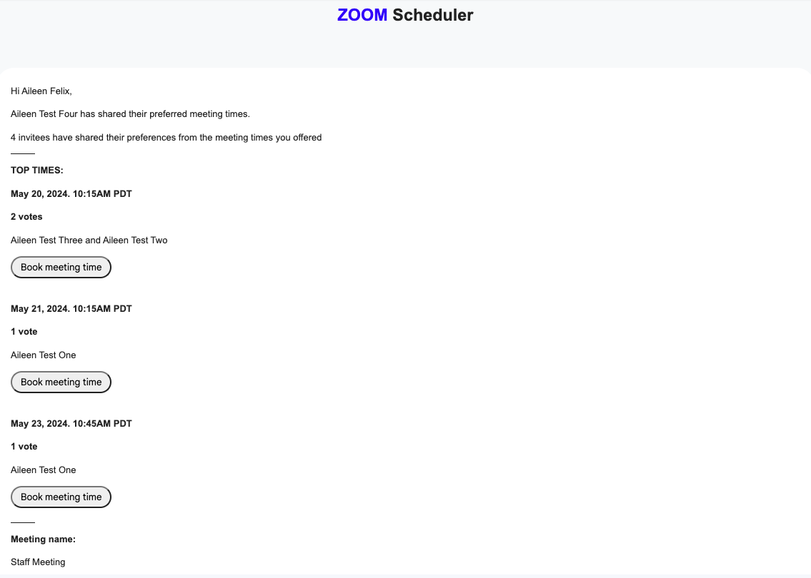 Find the Perfect Meeting Times Every Time with Zoo... - Zoom Community